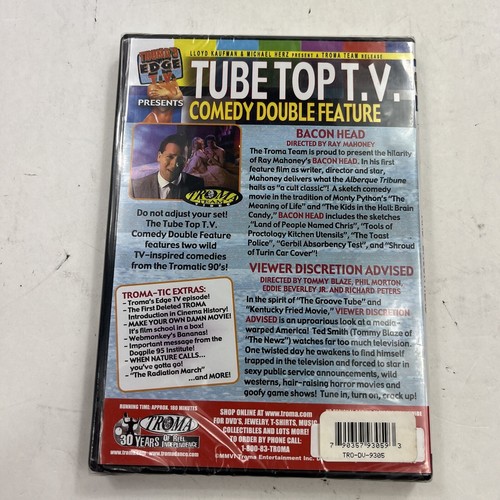 Troma's Edge T.V. Presents: Tube Top T.V. (DVD) for sale online | eBay