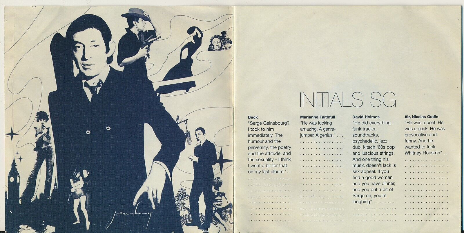 Serge Gainsbourg Initials SG The Ultimate Best Of 2006 Ukraine Licensed ...