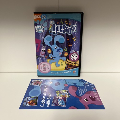Blue’s Clues Bluestock DVD+Insert Paper Good Condition DVD Nick Jr | eBay