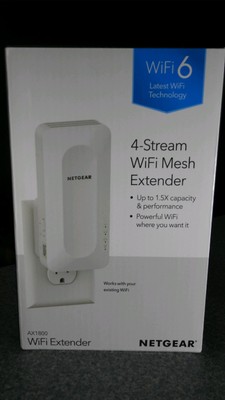 WiFi Extender - NETGEAR - AX1800 WiFi 6 Mesh Range Extender- Brand New ...