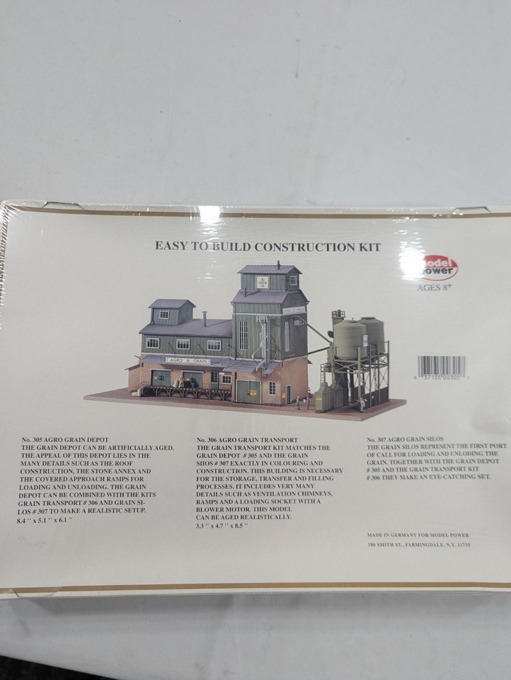 Model Power HO Grain Depot (No. 305) NIB | eBay