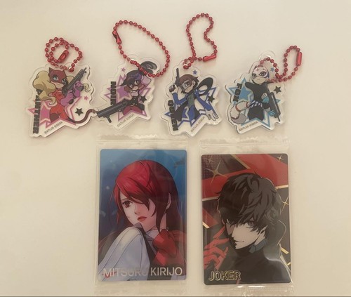 Persona 3 Wafer Keychain 6-piece Set collectible character accessories ...