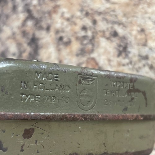 WW2 German Used Phillips Made In Holland Dynamo Torch Working Type 7424 ...