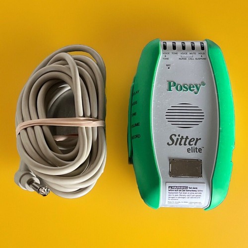 Posey Sitter Elite 8345 Patient Fall Monitor Alarm, With Cable. *Tested ...