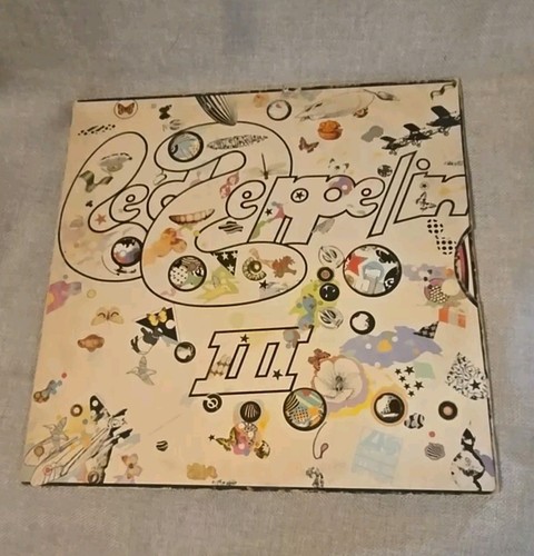 Led Zeppelin III 1970 Atlantic LP Vinyl Record Album (Working Wheel ...