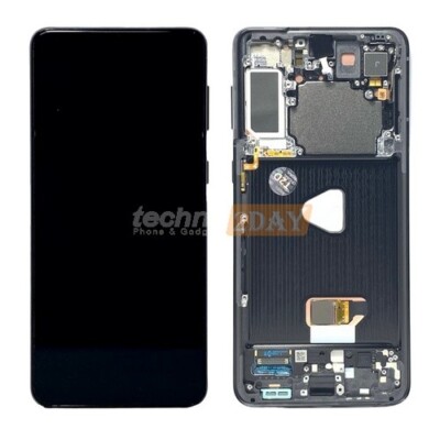 Genuine Samsung S21 Plus 5G (SM-G996B) LCD Assembly +Frame New Black ...