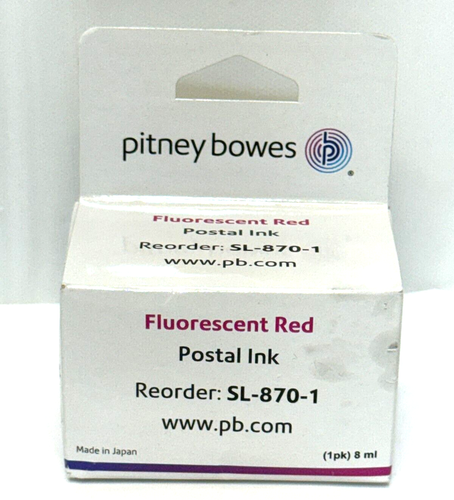 Pitney Bowes SL-870-1 OEM Ink Cartridge for SendPro Mailstation ...