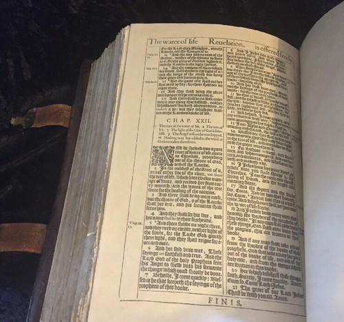 1611 FIRST ED Final Issue KING JAMES BIBLE Complete ORIGINAL Brass RARE ...