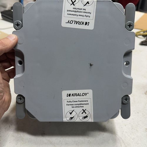 Kraloy 278304 JBX664 PVC Electrical Junction Box/Enclosure 6x6x4 | eBay