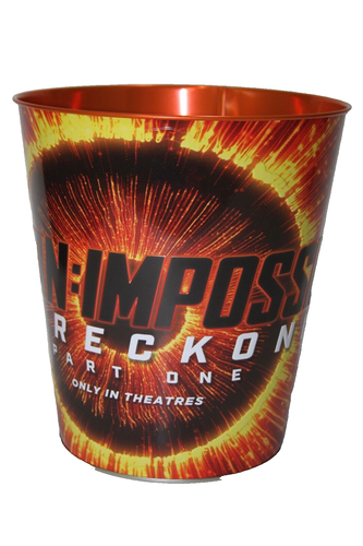 Mission Impossible Dead Reckoning Movie 2023 Collectors Tin Tub Popcorn ...