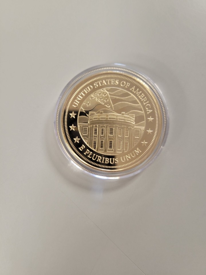 "Donald Trump America First" President Elect medallion - Bradford ...