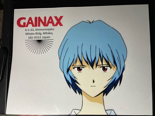 Neon Genesis Evangelion Animation Cel Print PUBLICITY CONCEPT anime Art ...