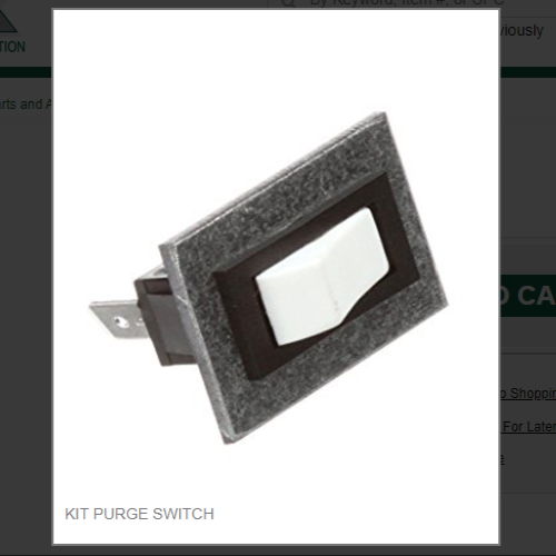KIT PURGE SWITCH #1051208-01 | eBay