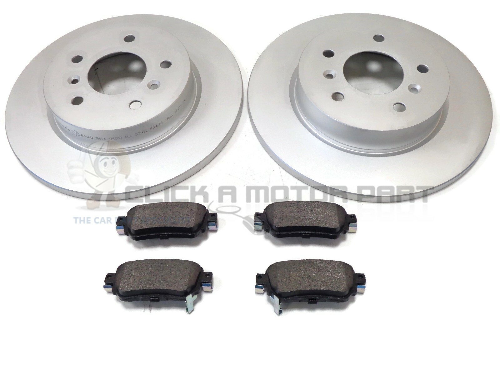 FOR NISSAN QASHQAI (J11) 2014-2019 REAR 2 BRAKE DISCS AND PADS SET | eBay