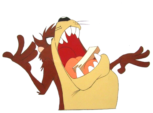 TAZ TAZ-MANIA devil bugs bunny Warner Brothers Original ANIMATION ...