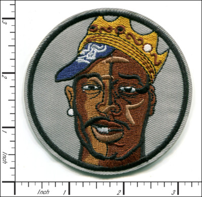 20 Pcs Embroidered Iron on patches Hip Hop Music Tupac Rapper 78x78mm ...