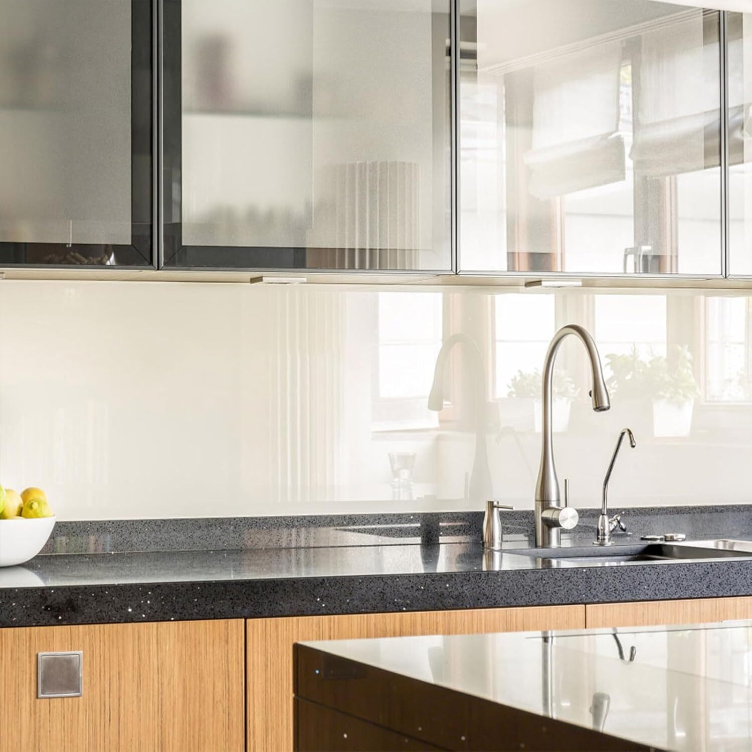 10M Self Adhesive Clear Transparent Sticky Back Wallpaper Rolls Vinyl ...