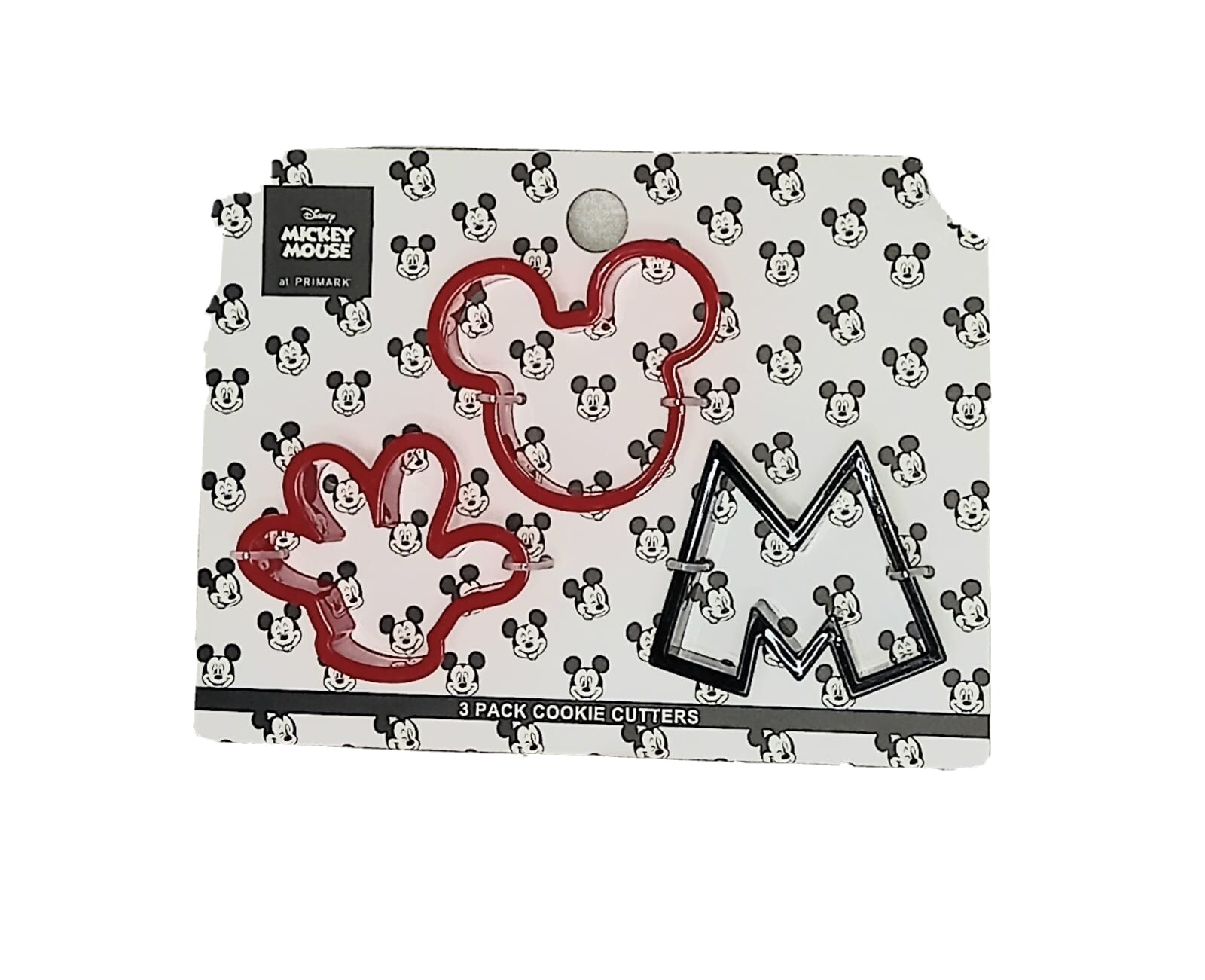 Primark Disney Mickey Mouse 3 Pack Cookie Cutters | eBay UK