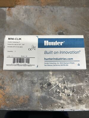 Hunter Mini Clik Rain Sensor - MiniClik Click Weather Hardwired w ...