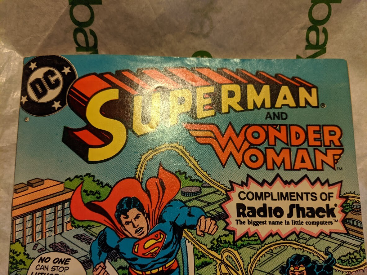 DC Superman and Wonder Woman The Computer Masters of Metropolis Radio ...
