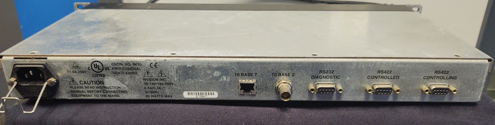 Miranda Nvision Router Control Panel NV9602 (#4) | eBay