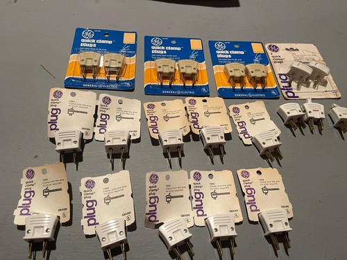 Vintage New GE Quick Clamp Plugs Lot Of 21 | eBay