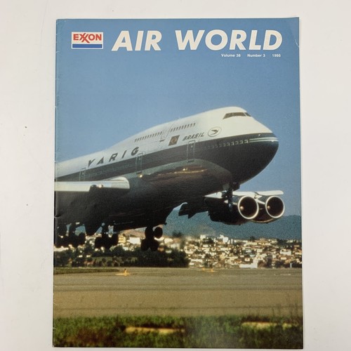 Exxon Air Monde Avions Airlines Planes Volume 38 Nombre 3 1986 | eBay