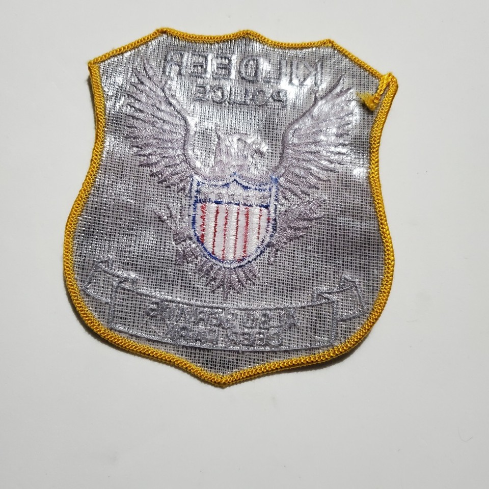 ILLINOIS KILDEER POLICE PATCH | eBay