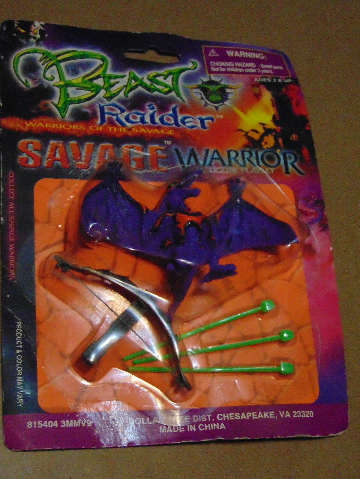 Vintage 2003 CHAP MEI BEAST RAIDER Rare Pterodactyl Warriors of the ...