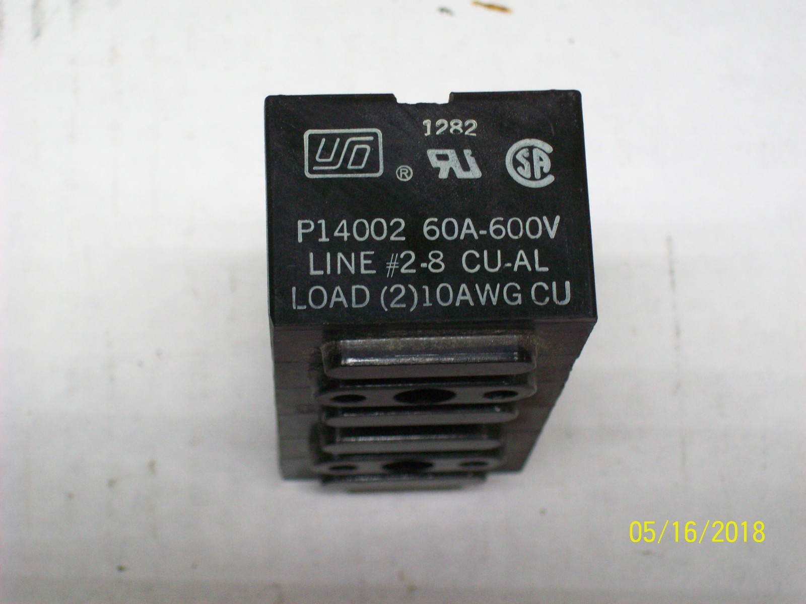 USD POWER DISTRIBUTION BLOCK 4 POLE 60A 600V , P14002 | eBay