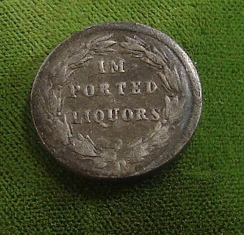"IM Ported Liquor"--dated 1863---Trade Token | eBay