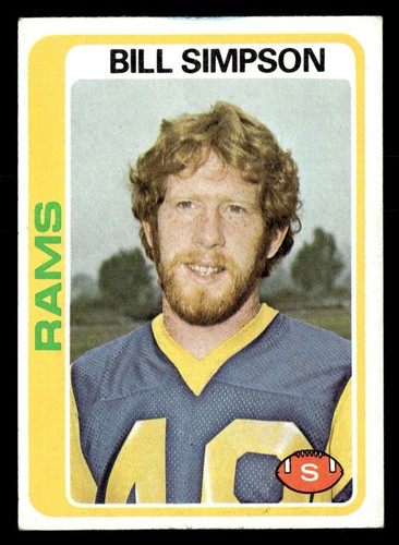 1978 Topps #209 Bill Simpson | eBay