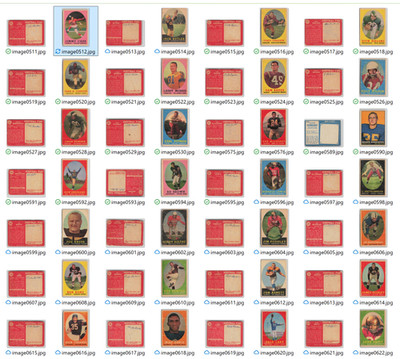 1958 Topps Football Cards Lot Of 56 | eBay