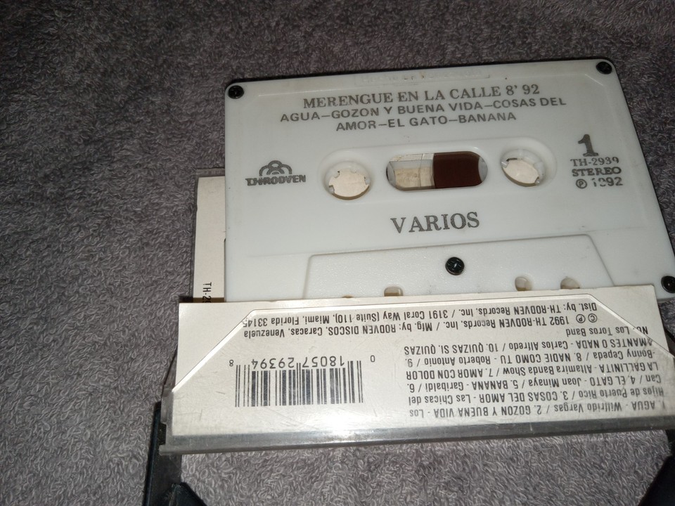 Merengue En La Calle Ocho: 92' - Cassette Tape - 1992 TH Rodven-Various ...
