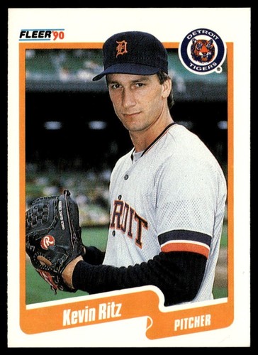 1990 Fleer Kevin Ritz Rookie Detroit Tigers #613 | eBay