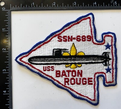 Cold War USN US Navy USS Baton Rouge Submarine SSN-689 Patch | eBay