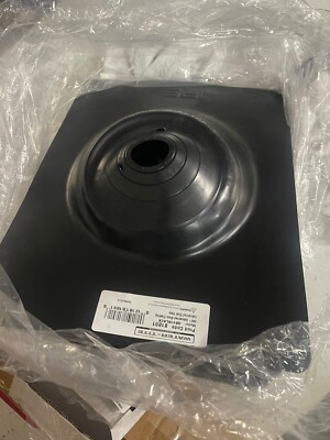 IPS 4N1 Galvanized Base Roof Flashings - Black - 12″ x 16″ Base, Qty:20 ...