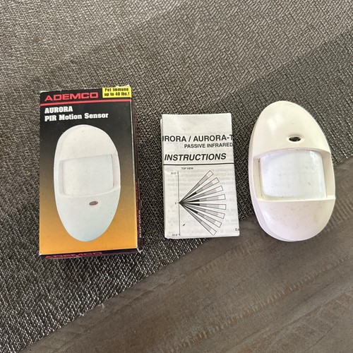 New Open Box ADEMCO AURORA PIR MOTION SENSOR pet immune up to 40 pounds ...