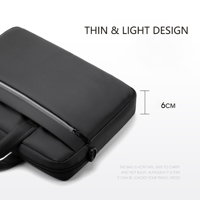 15.6Inch Briefcase for Men Large Laptop Case Computer Bag Office Travel ...