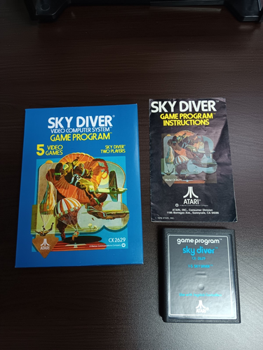 1978 Atari 2600 Sky Diver Complete Read | eBay