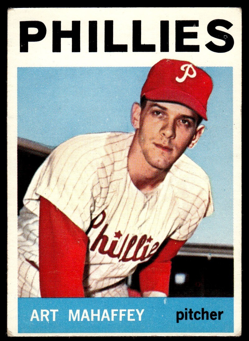 1964 Topps Art Mahaffey Philadelphia Phillies #104 | eBay