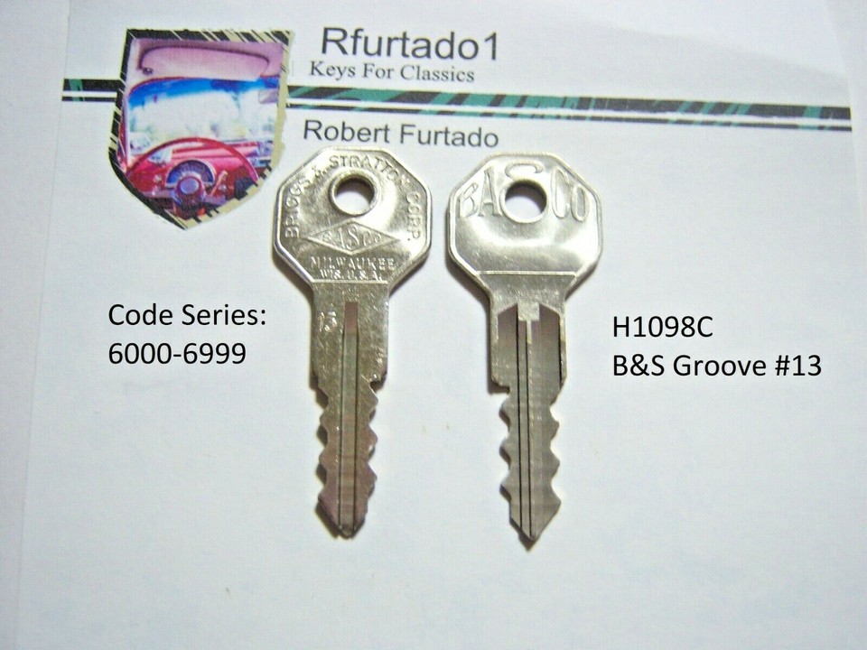 O.E. B&S Key Blank for 1934 1935 Cadillac & La Salle, Oldsmobile 1934 ...