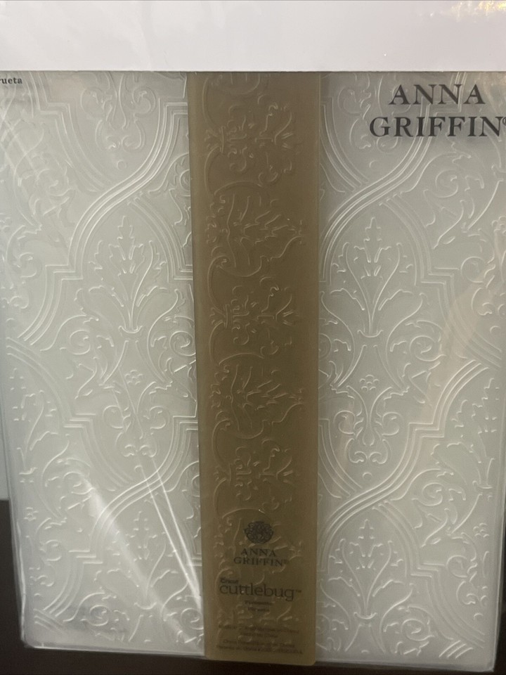 Anna Griffin Cricut Cuttlebug Pirouette Embossing Stencils Crafting | eBay