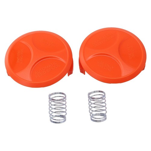 Secure Line Protection with 2 Pack Spool Cap for BLACK + DECKER Trimmer ...