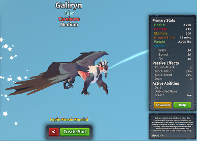 Galiryn Species | Creatures of Sonaria | Roblox | eBay