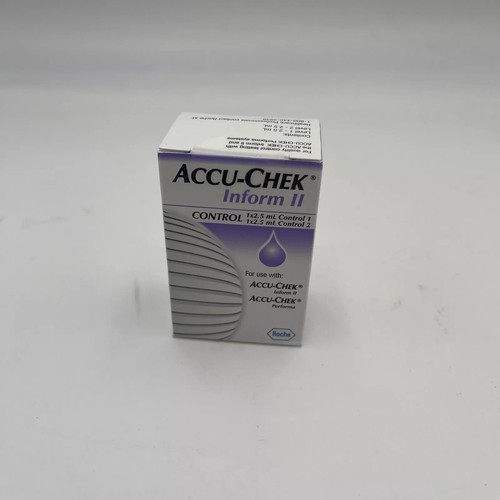 Inform II Accu-Chek Control Solution, has 2 Vials Exp 08/23/2025 in ...