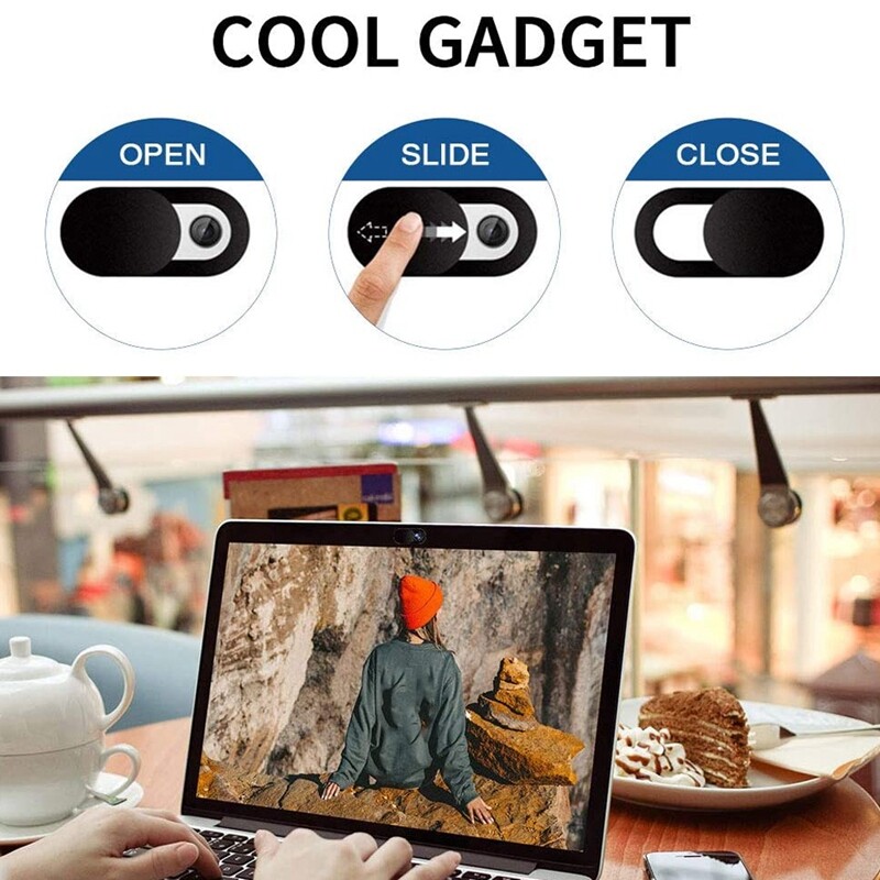 Laptop Slide 12 Pack, Ultra Thin Laptop Camera Cover Slide for ...