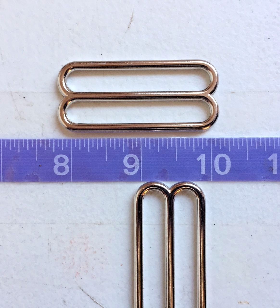 2 Inch Slides Nickel Round Tri glide Slides 2" Silver Steel Slide ...