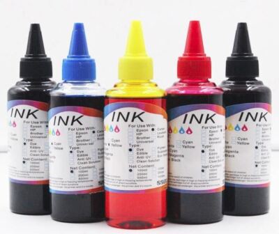 5x 100ml Refill Ink for Canon PGI680 CLI681 PIXMA TS6360A TS7660A ...
