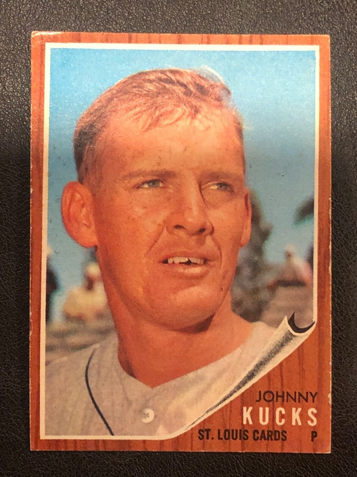1962 Topps Baseball Trading Cards VG Through EX Grade "YOU PICK & SAVE ...